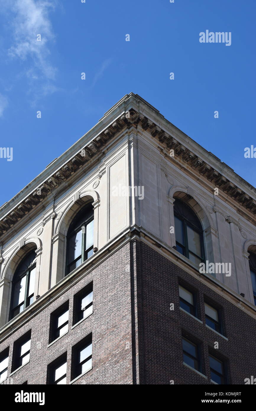 Corner of a Building in Philadelphia Stock Photo - Alamy