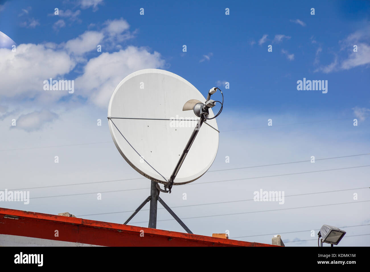 Picture Of Parabolic Satellite Antenna Dish Space Technology Receivers