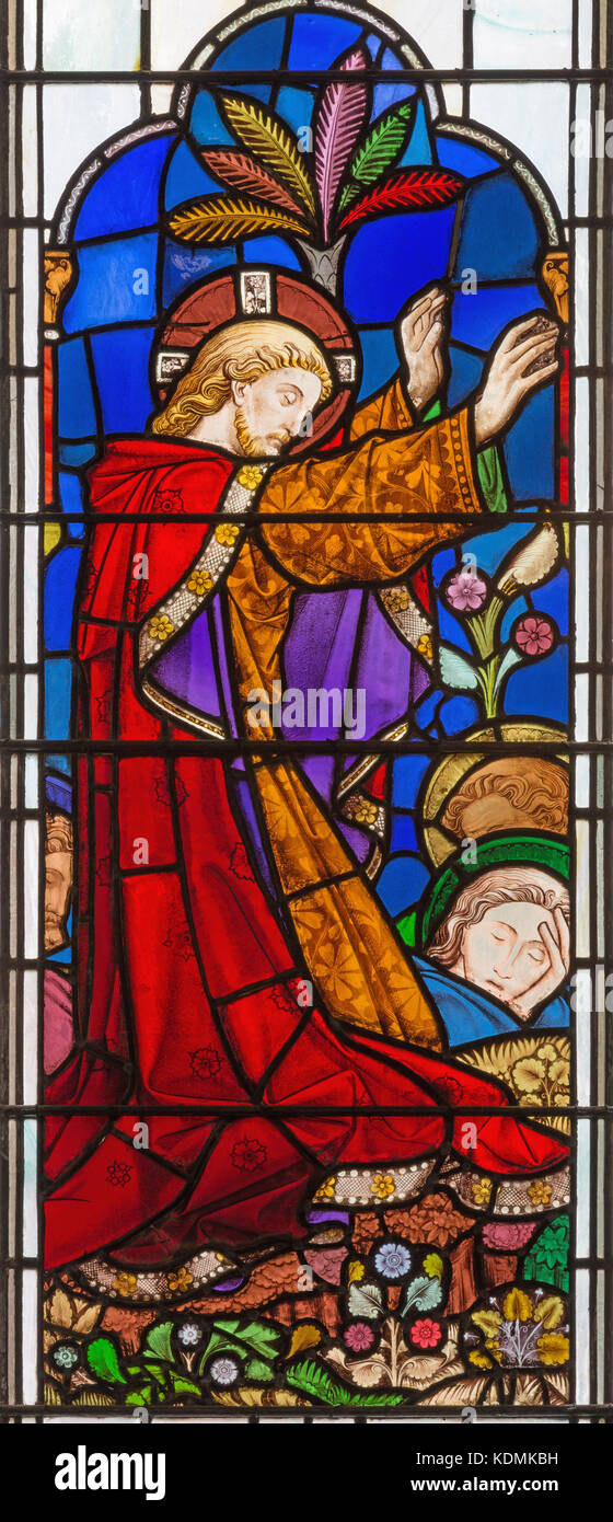 LONDON, GREAT BRITAIN - SEPTEMBER 14, 2017: The Jesus prayer in the ...