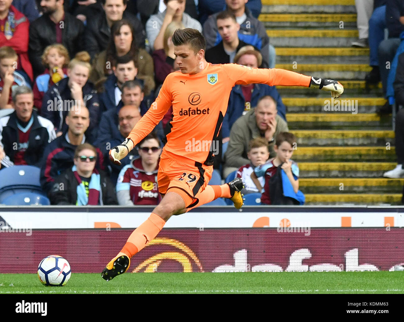 Burnley goalkeeper Nick Pope Stock Photo - Alamy