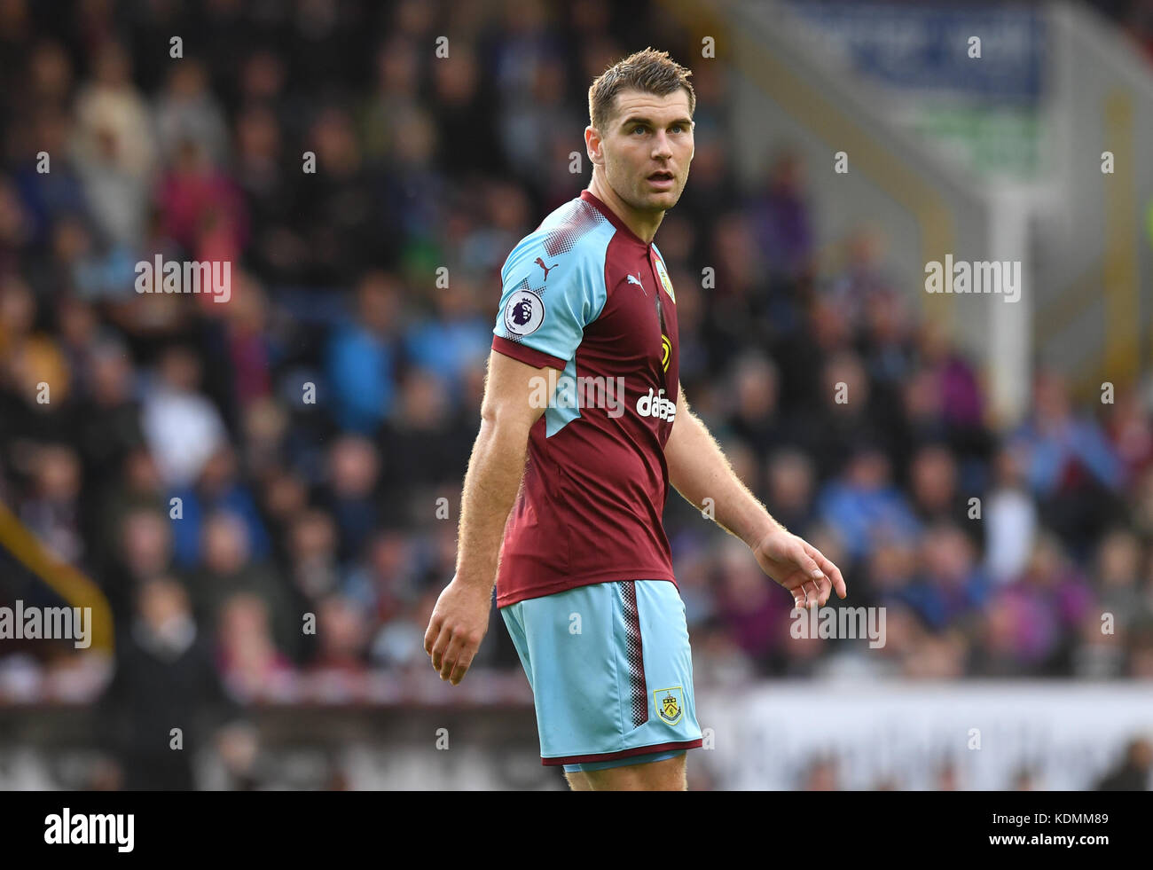 Burnley's Sam Vokes Stock Photo - Alamy