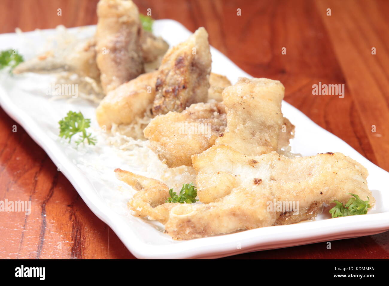 deep fried fish Stock Photo - Alamy