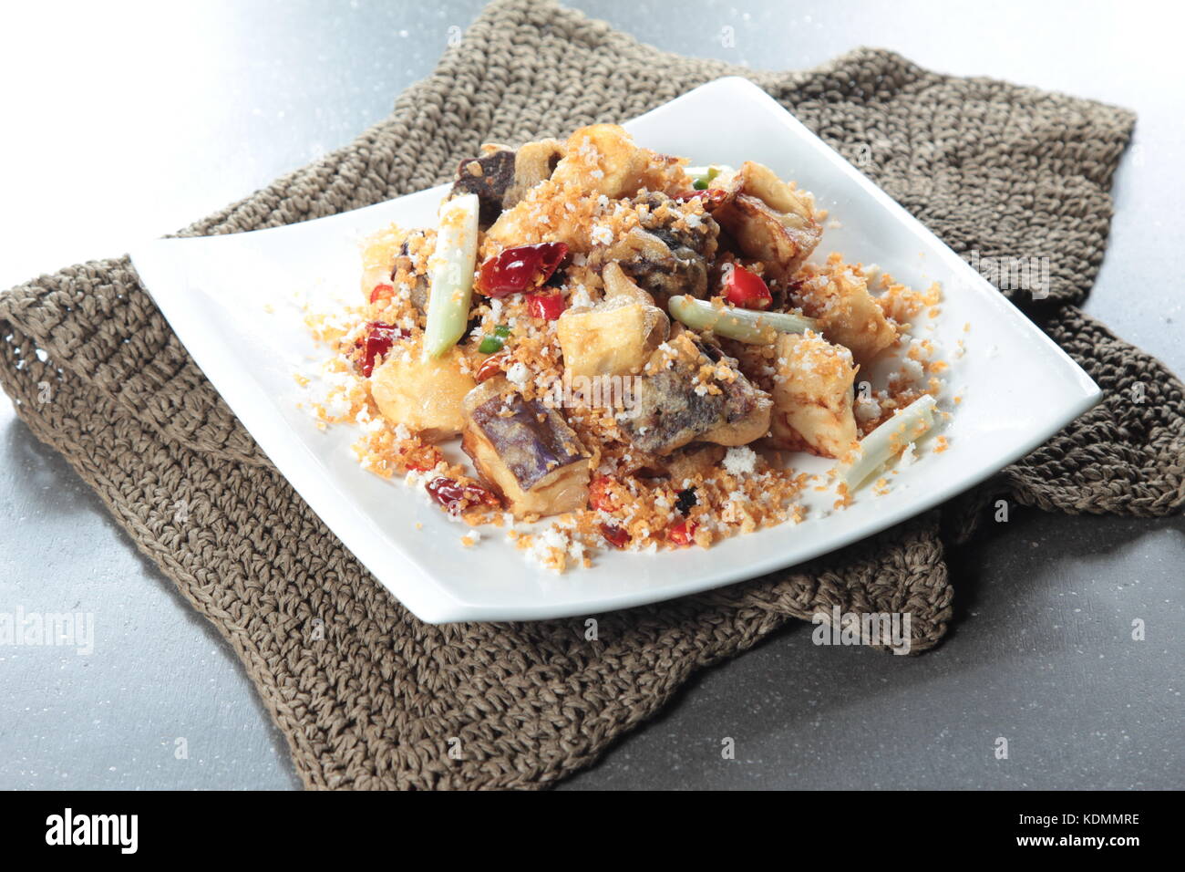 deep fried fish Stock Photo - Alamy