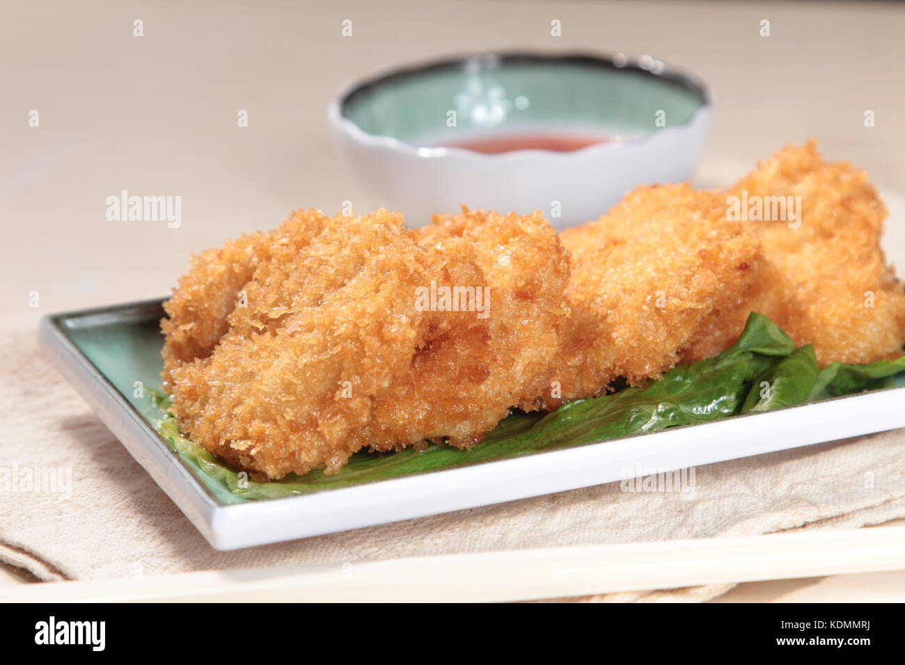 deep fried fish Stock Photo - Alamy