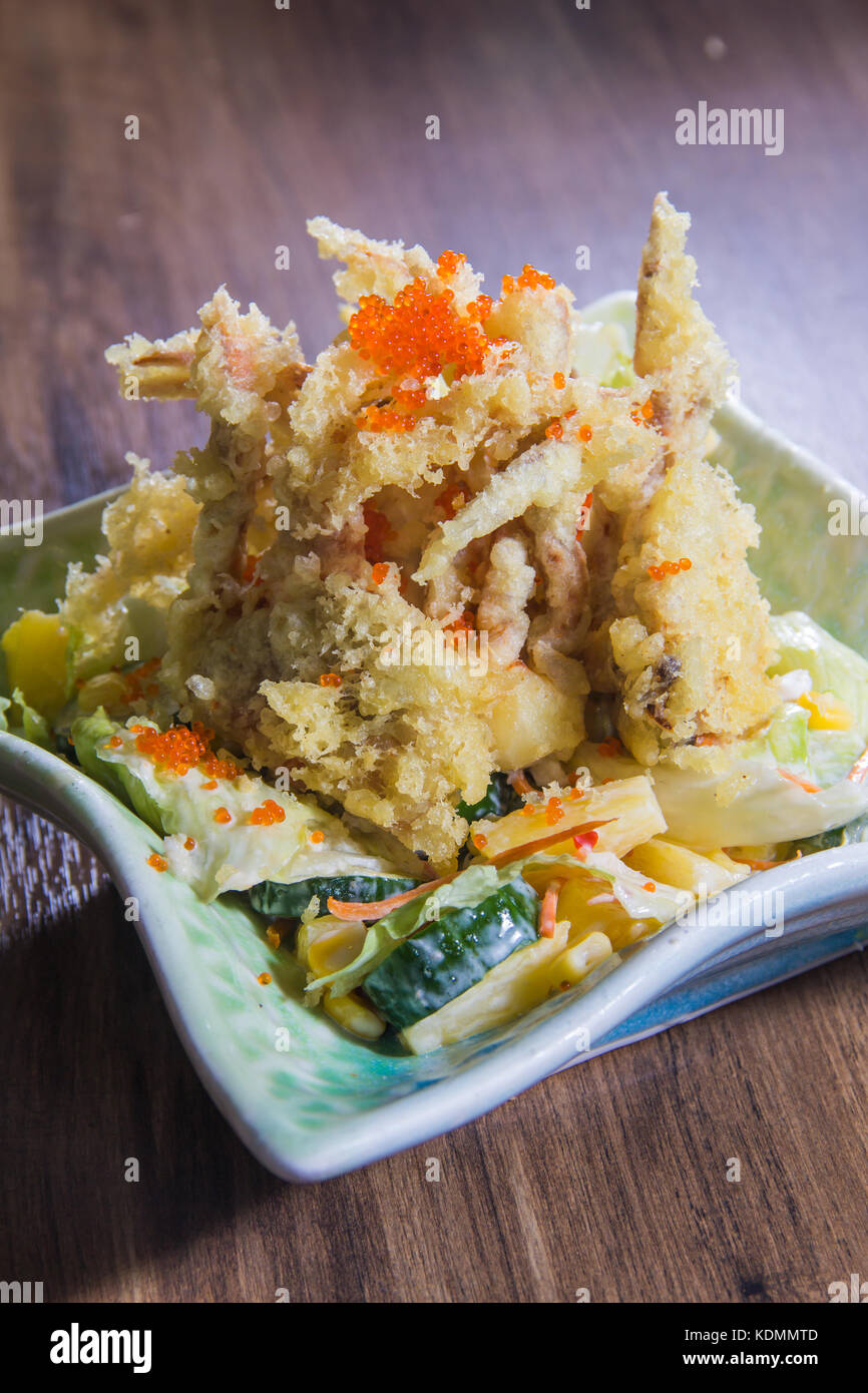 deep fried fish Stock Photo - Alamy