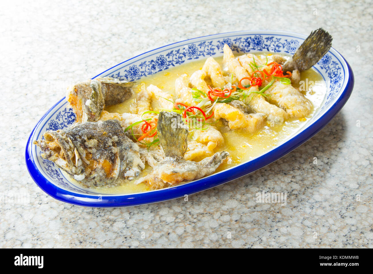 deep fried fish Stock Photo - Alamy