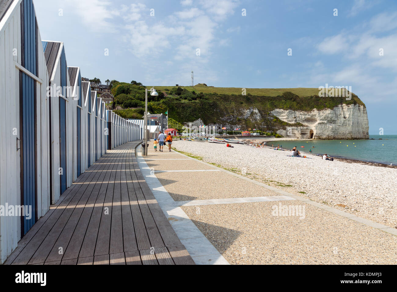 Yport, normandy beach france hi-res stock photography and images - Alamy