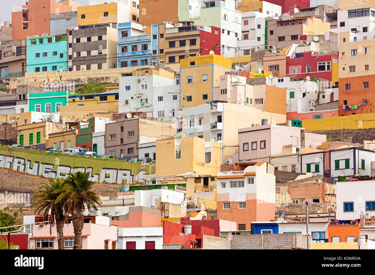 Colorful canary houses hi-res stock photography and images - Alamy