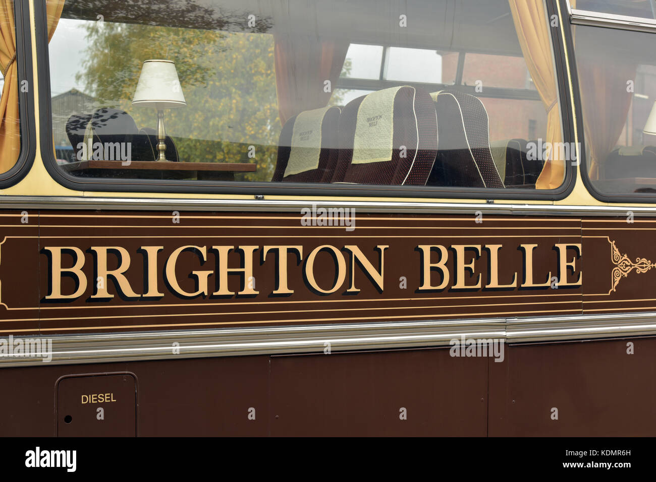 a Leyland built coach named after the train the brighton belle at a ...