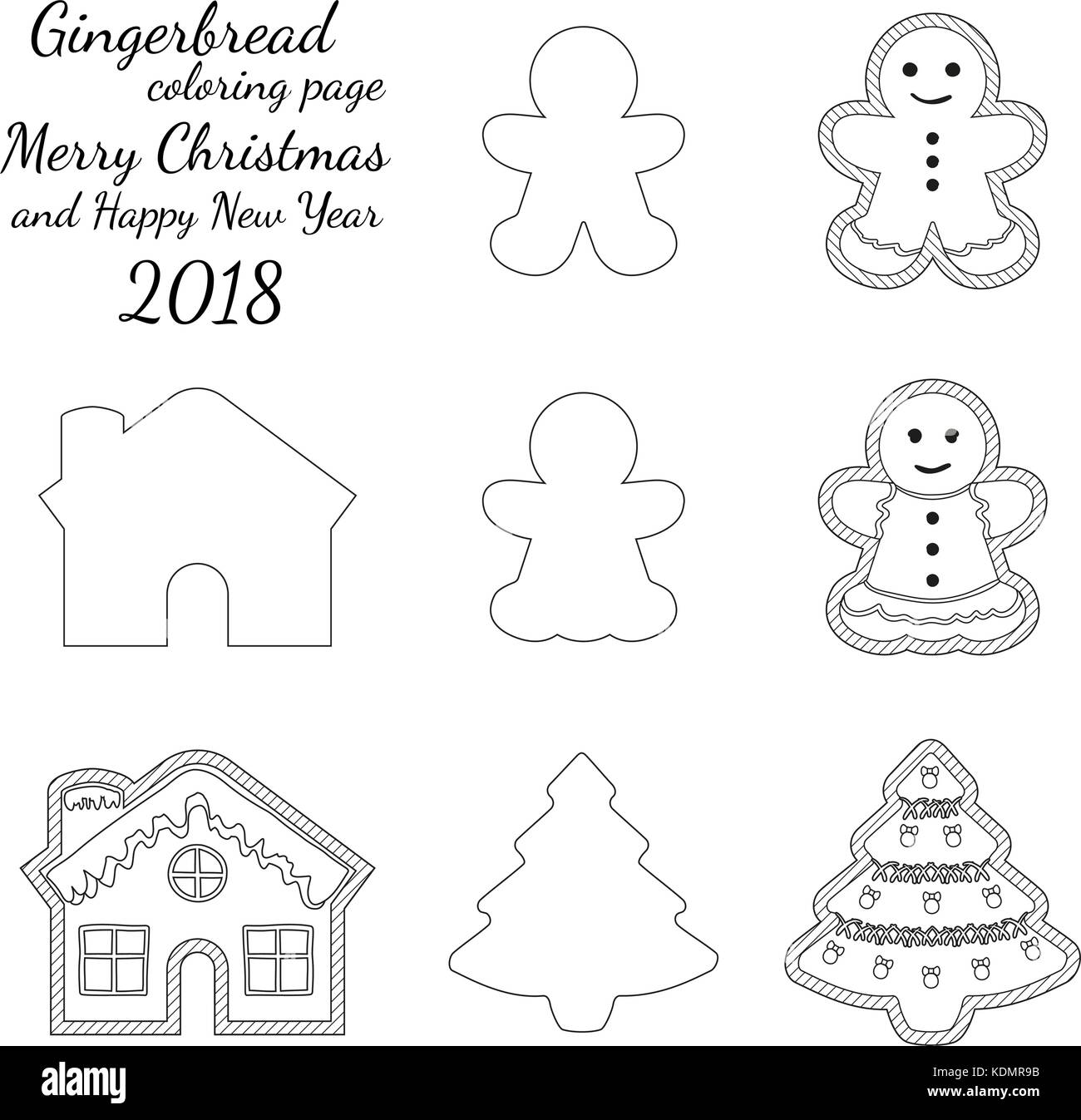 Ginger man black white Stock Vector Images - Alamy