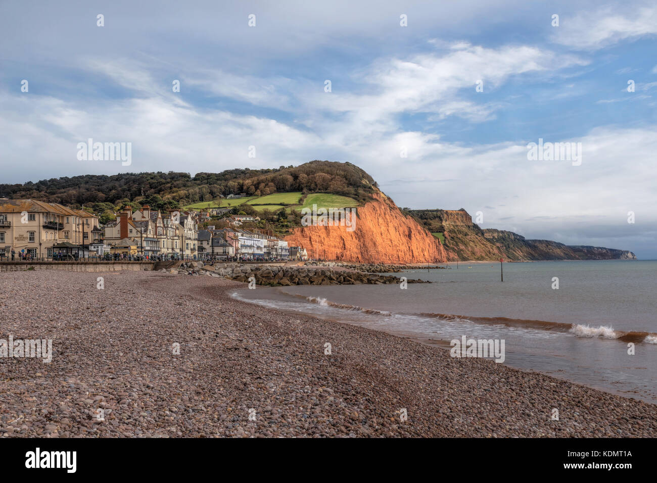Sidmouth, Devon, England, United Kingdom Stock Photo - Alamy