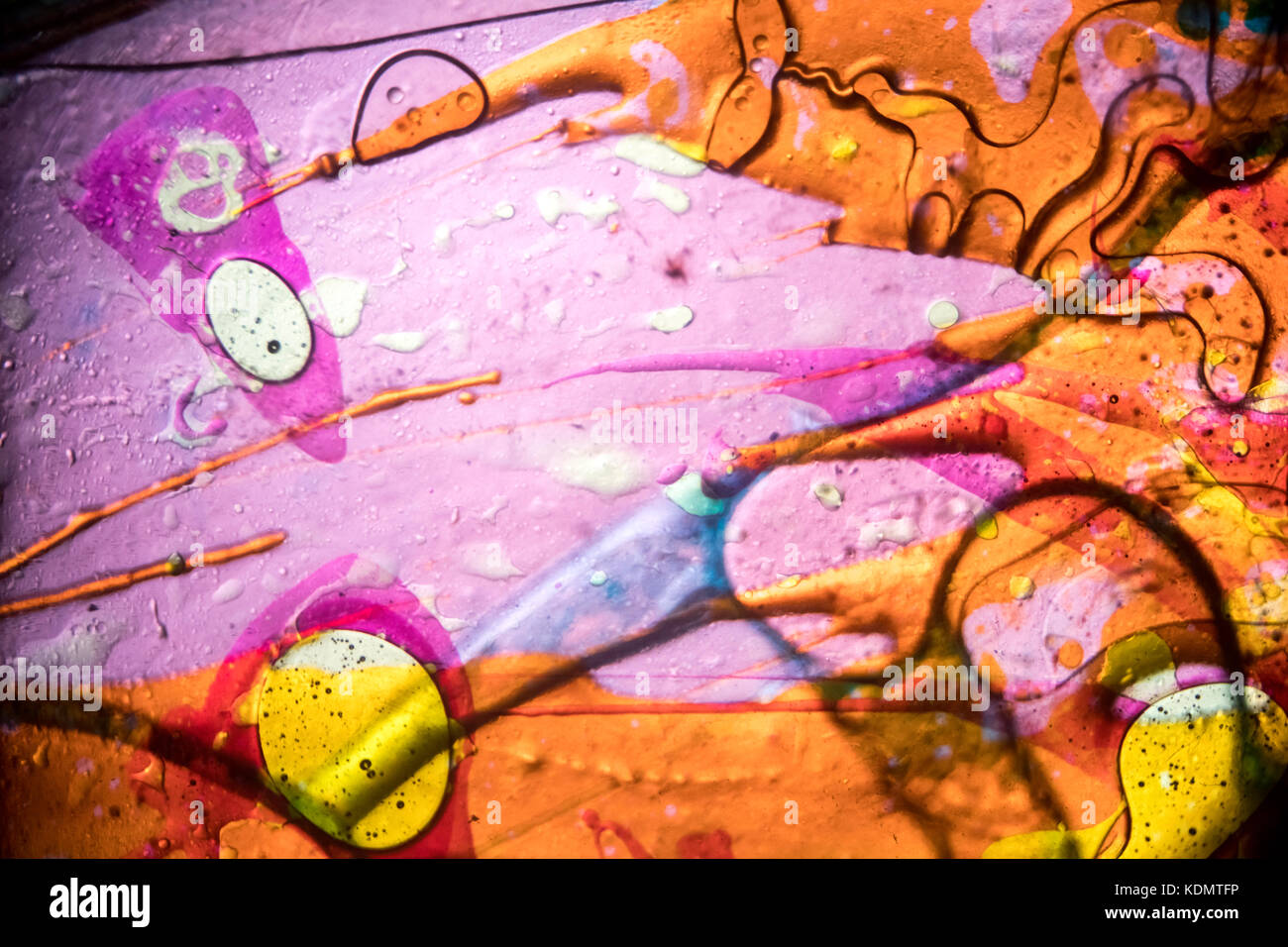 Oil wheel projection hi-res stock photography and images - Alamy