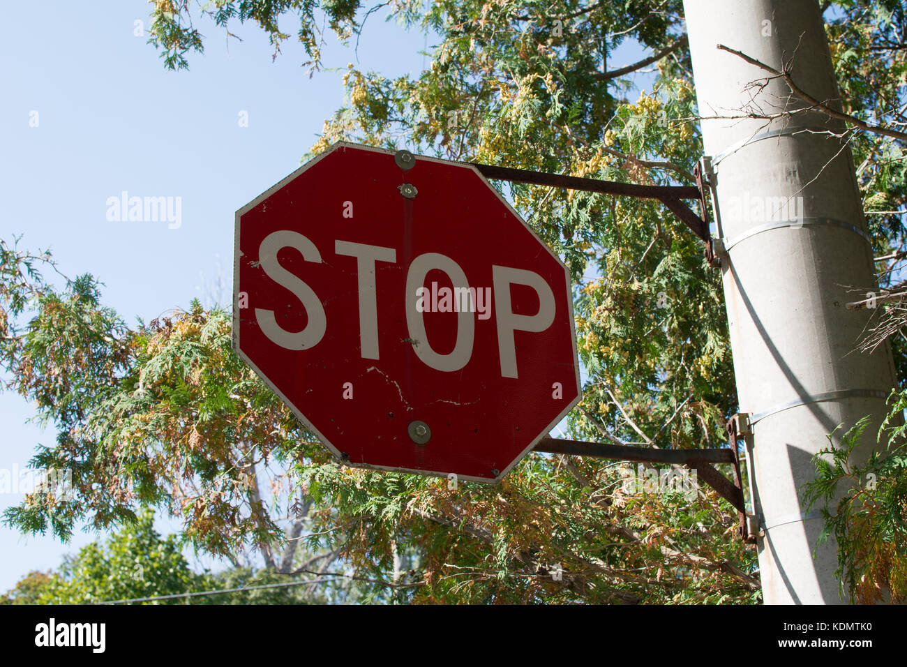 Reflected stop sign hi-res stock photography and images - Alamy