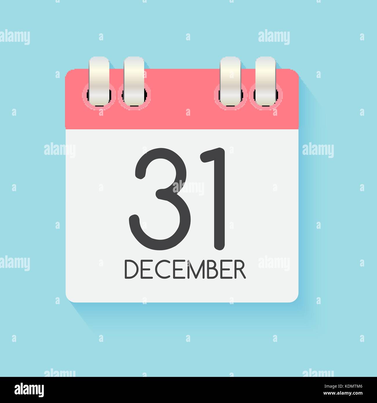 December 31 Calendar Daily Icon. Vector Illustration Emblem. Element of ...