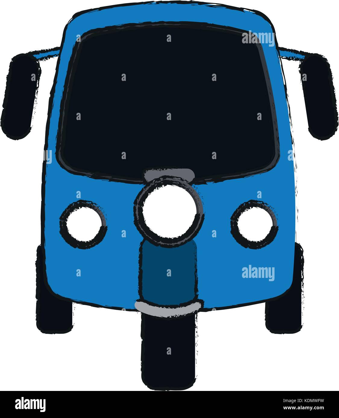 Three wheel cycle Stock Vector Images - Alamy