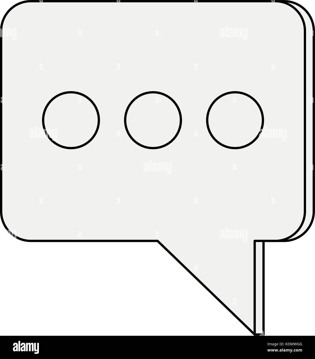 Chat bubble symbol Stock Vector Image & Art - Alamy