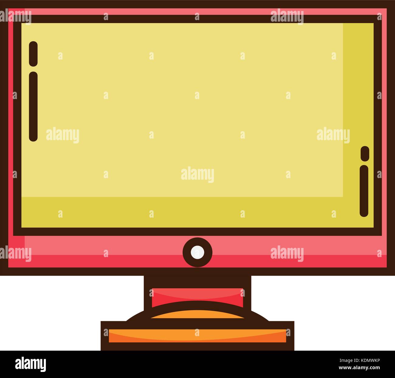 color computer screen electronic technology Stock Vector Image & Art ...