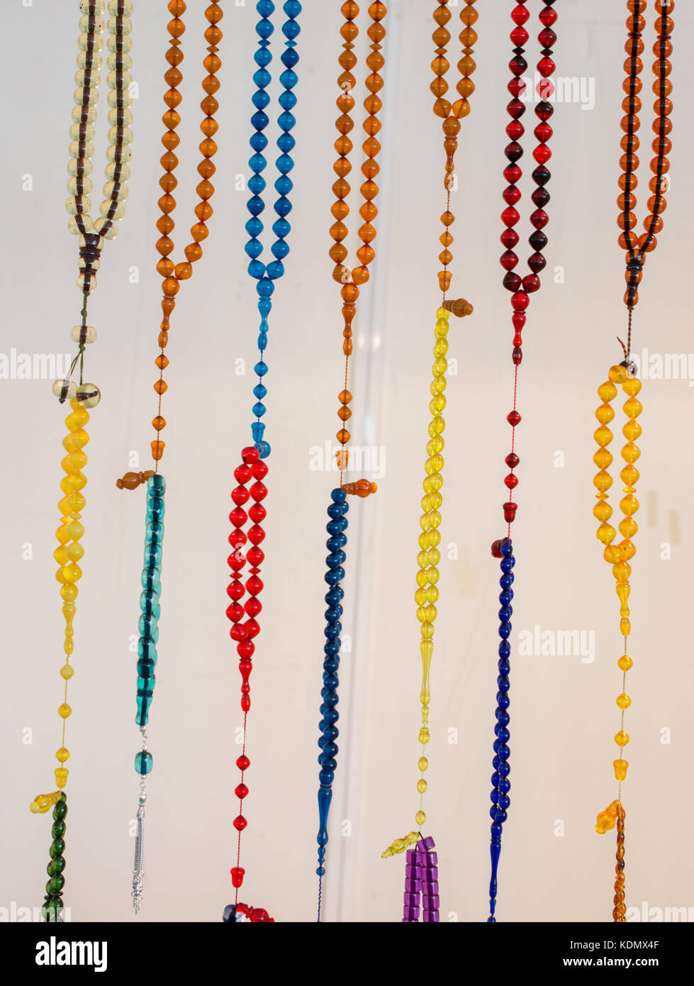 Set of praying beads of various colors Stock Photo - Alamy