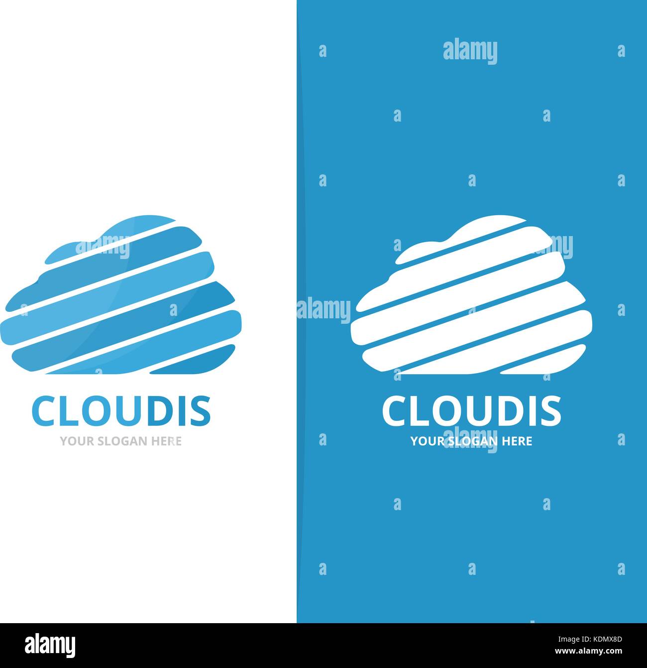 Cloud logo Stock Vector Images - Alamy