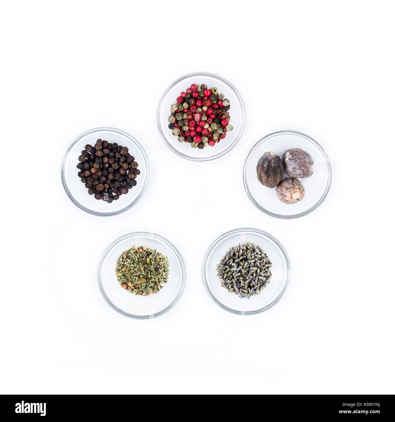 Different kind spices herbs hi-res stock photography and images - Alamy