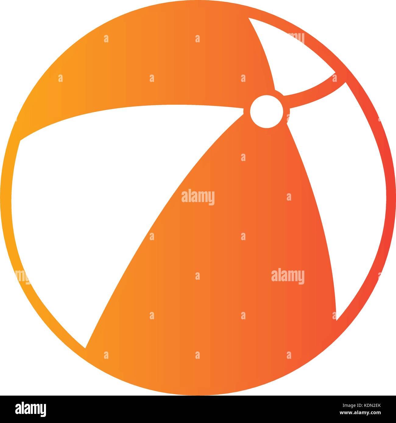 line ball beach toy summer Stock Vector Image & Art - Alamy