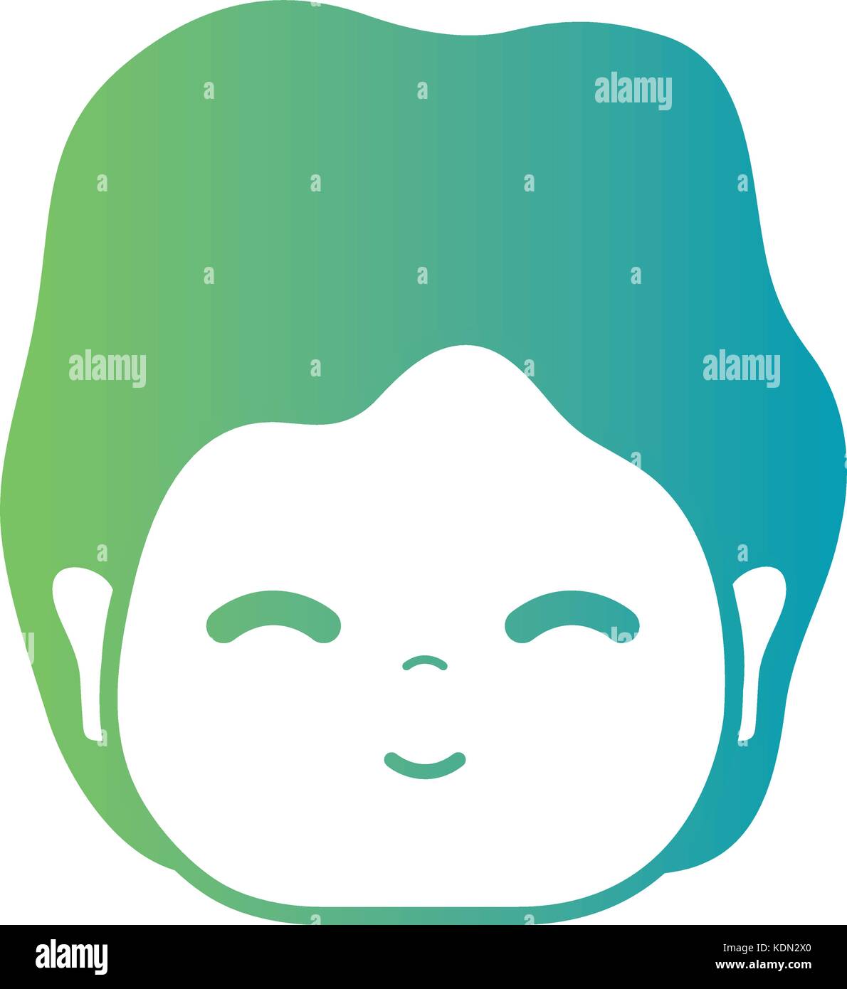 line avatar man with hairstyle design Stock Vector Image & Art - Alamy