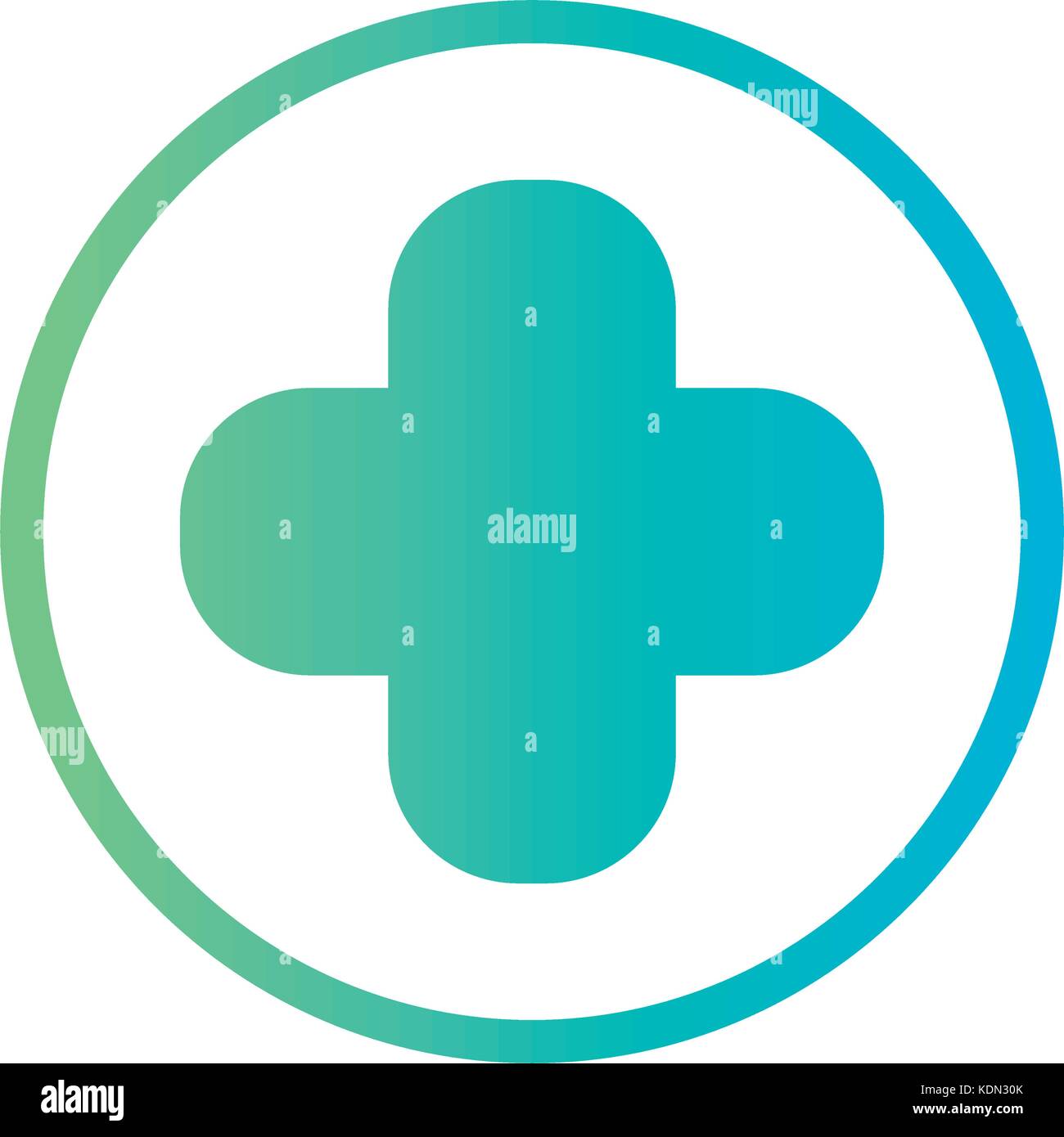 line cross medical symbol design Stock Vector Image & Art - Alamy