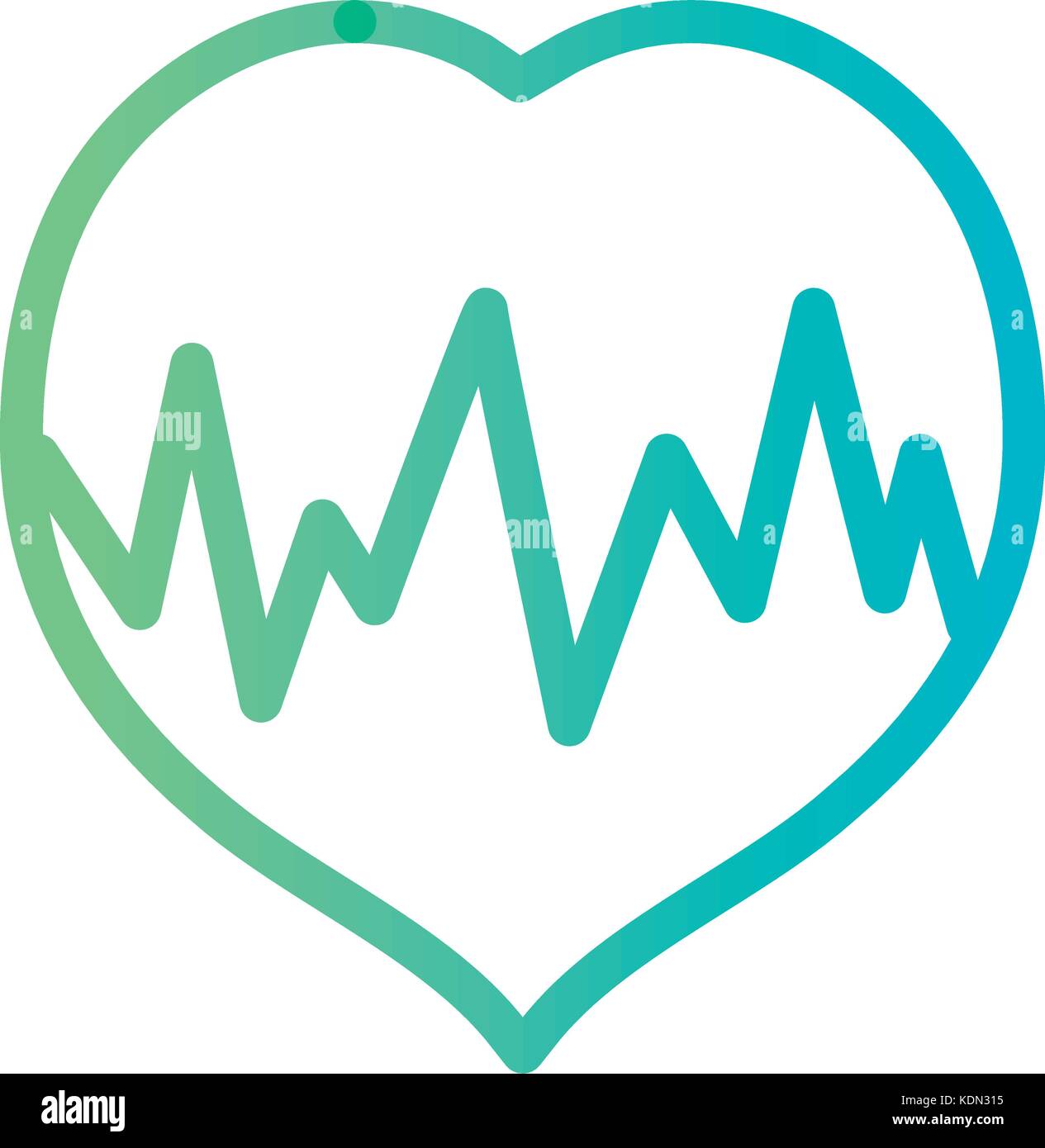 line heartbeat medical frequency cardiam rhythm Stock Vector Image ...