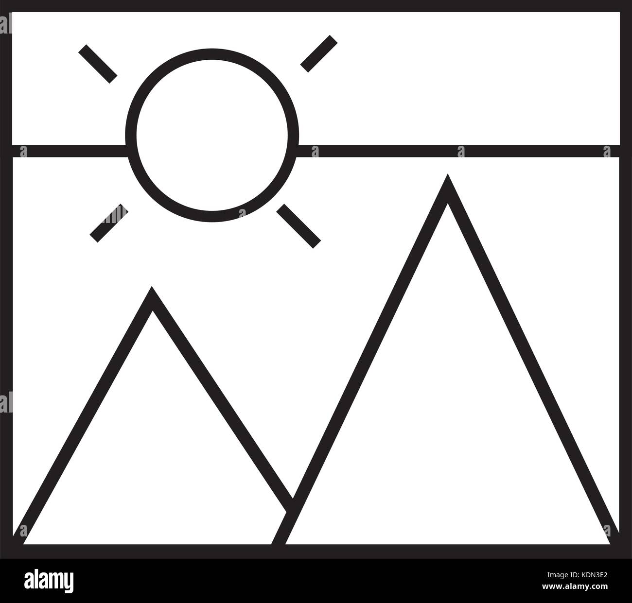 line picture art design and gallery style Stock Vector Image & Art - Alamy