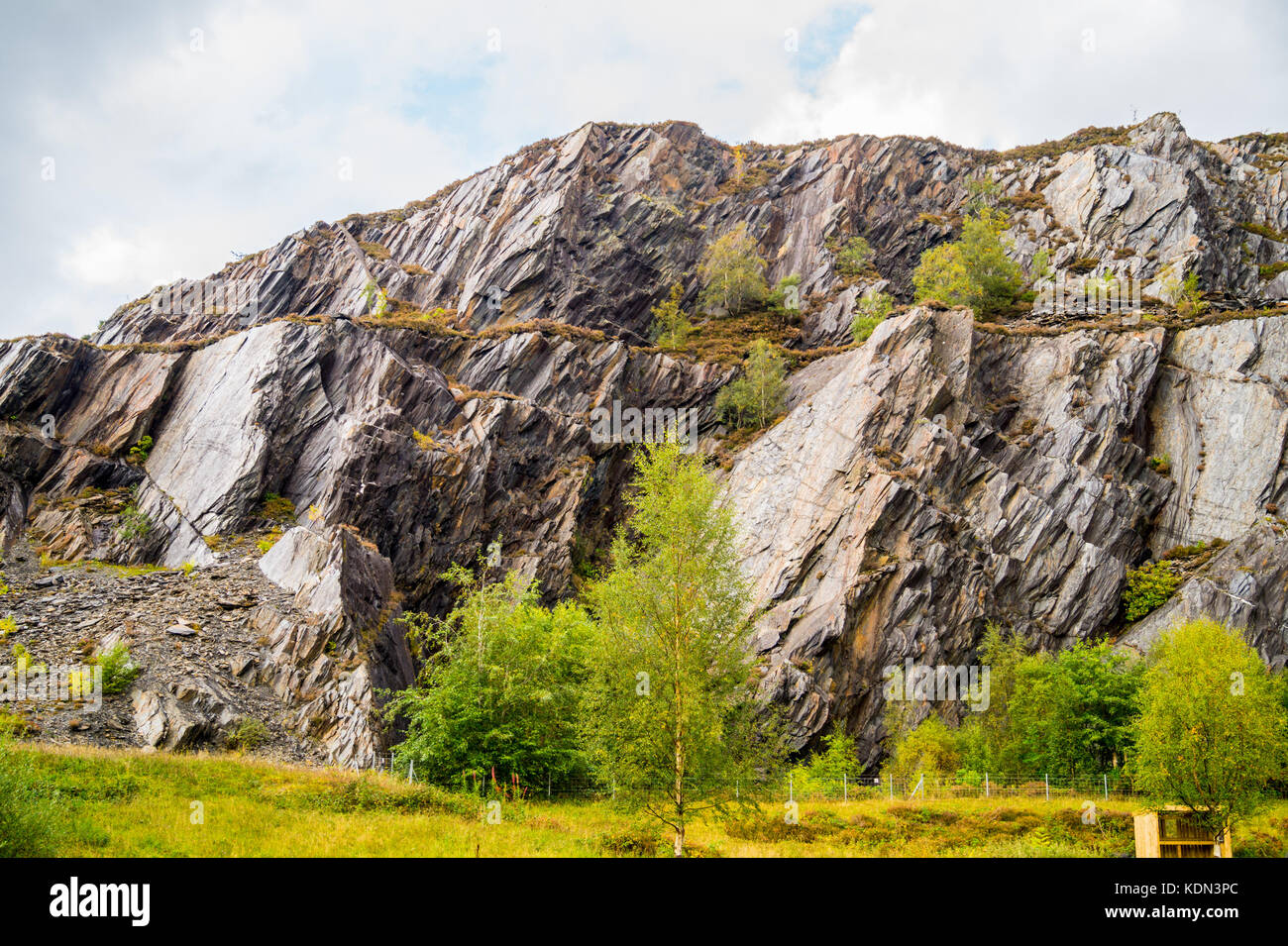 Disused East Laroch slate quarry, South Ballachulish, Loch Leven ...