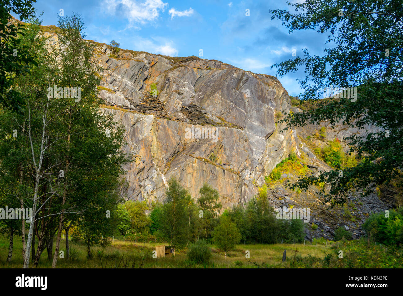 Disused East Laroch slate quarry, South Ballachulish, Loch Leven ...