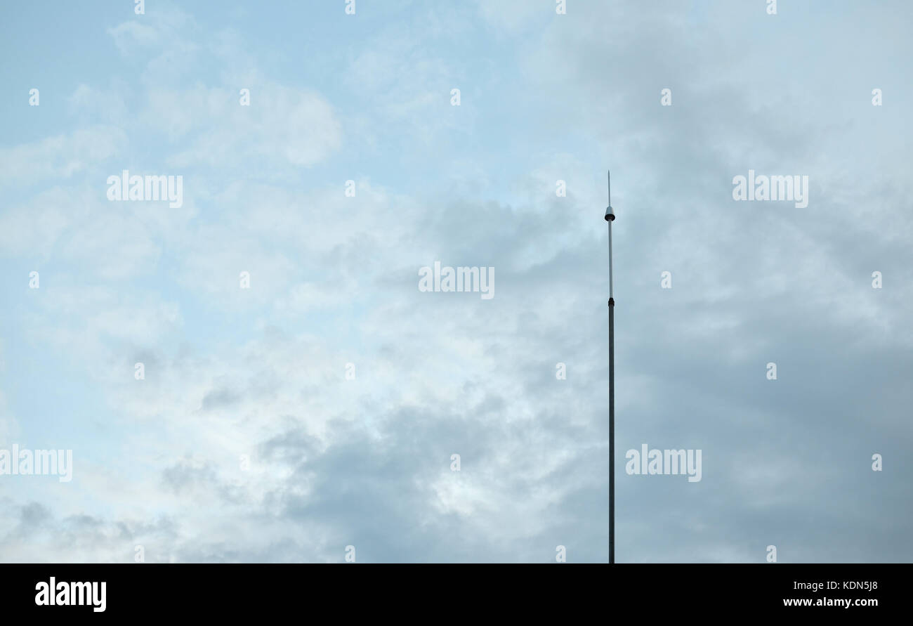 Lightning rod on roof hi-res stock photography and images - Alamy