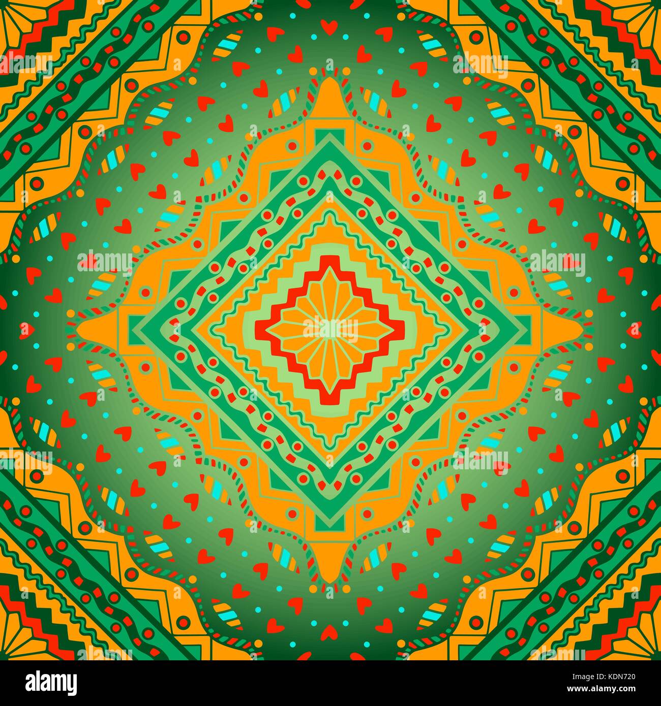 Persian rug Stock Vector Images - Alamy
