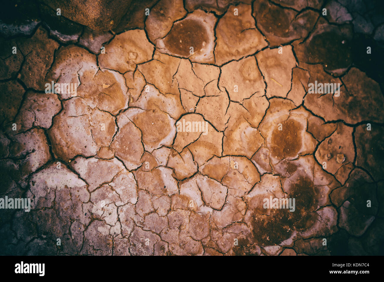 in the desert the dry ground like background texture Stock Photo - Alamy