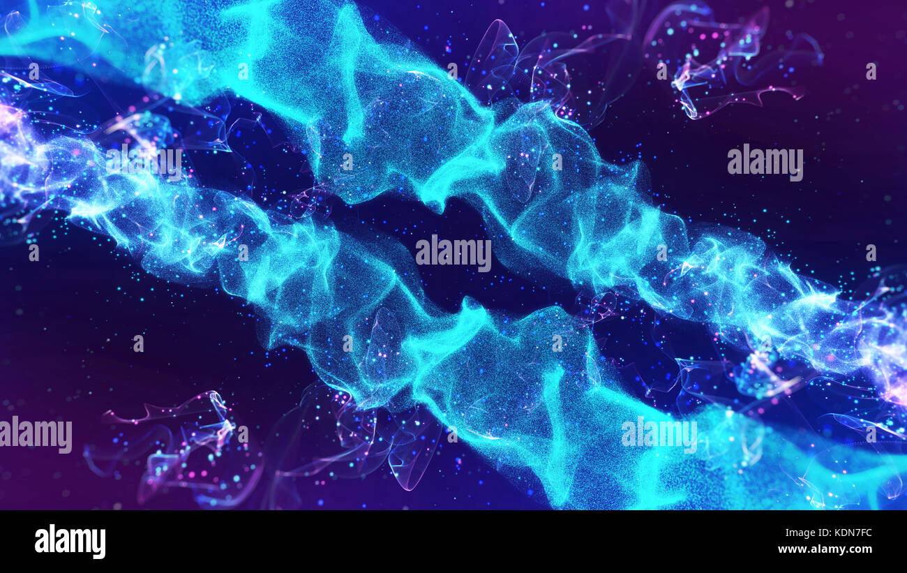 Particular Space Scene Stock Photo - Alamy