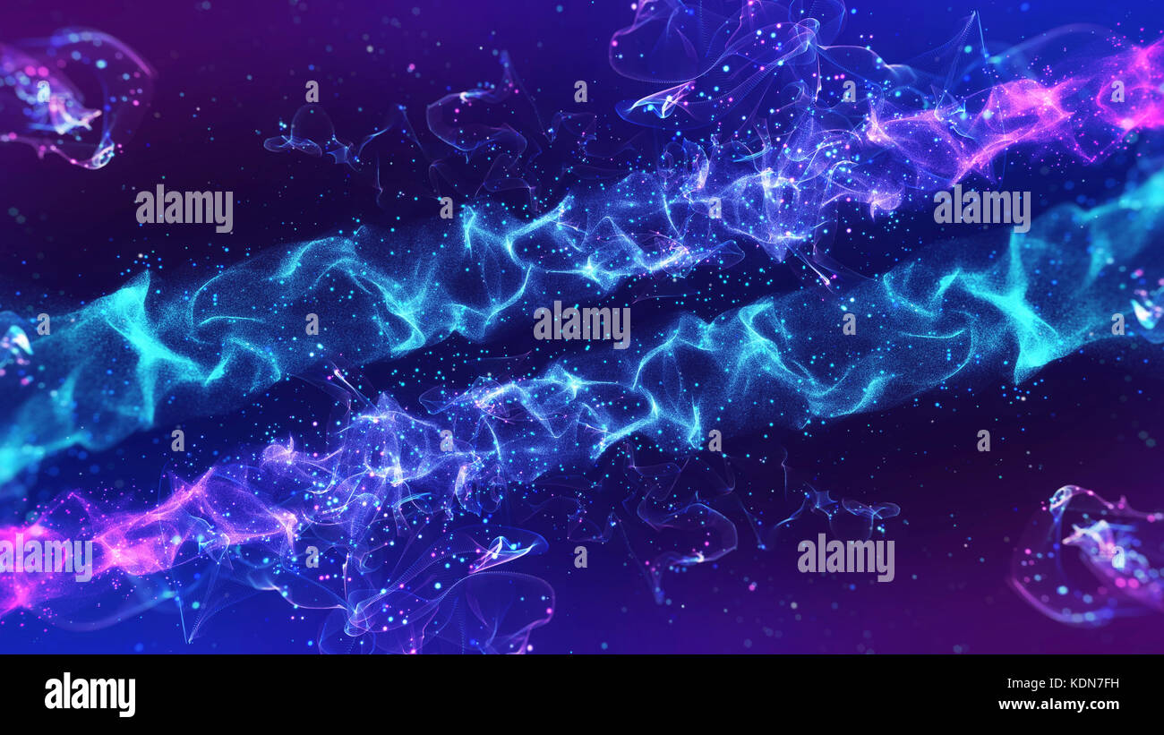 Particular Space Scene Stock Photo - Alamy