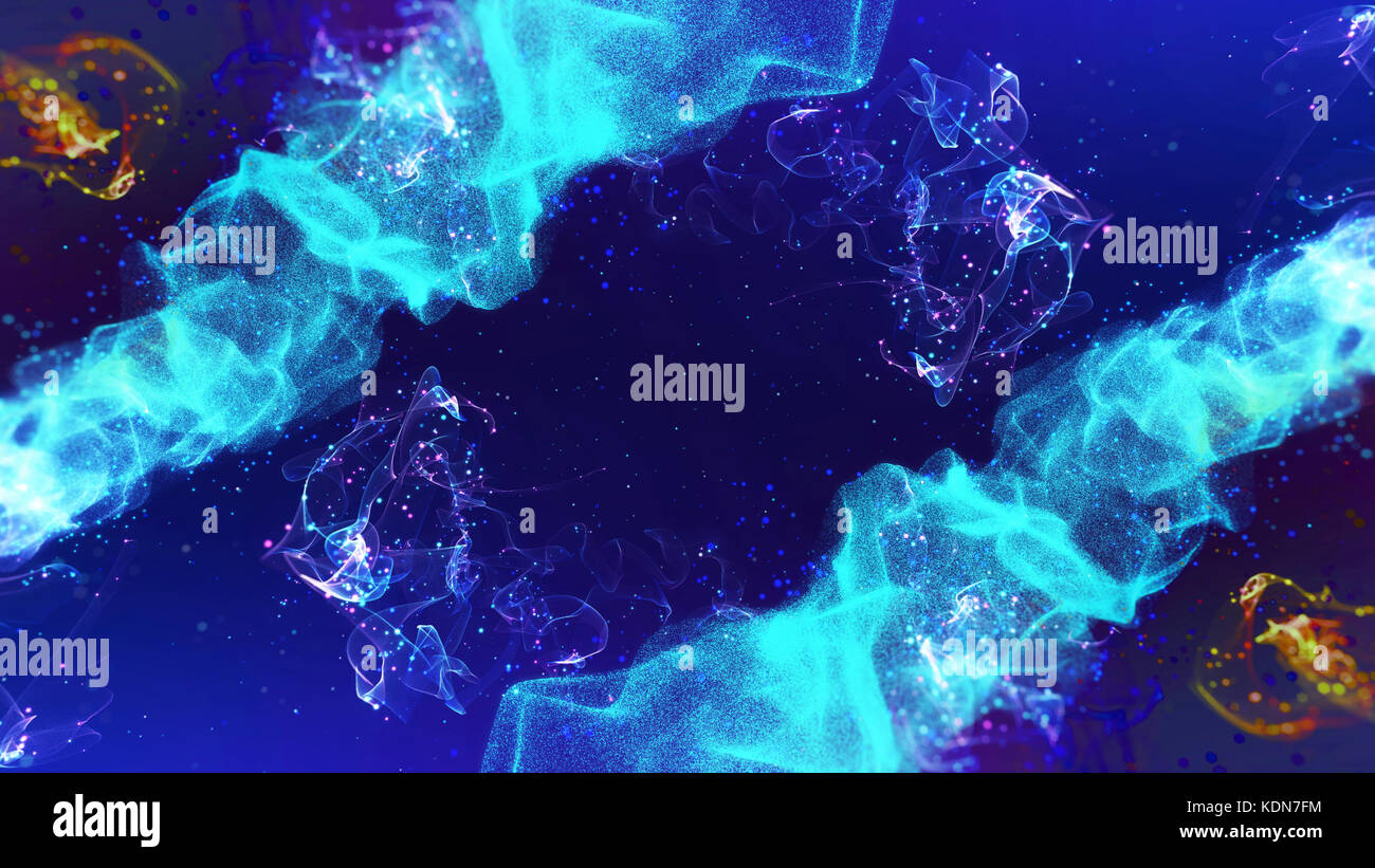 Particular Space Scene Stock Photo - Alamy