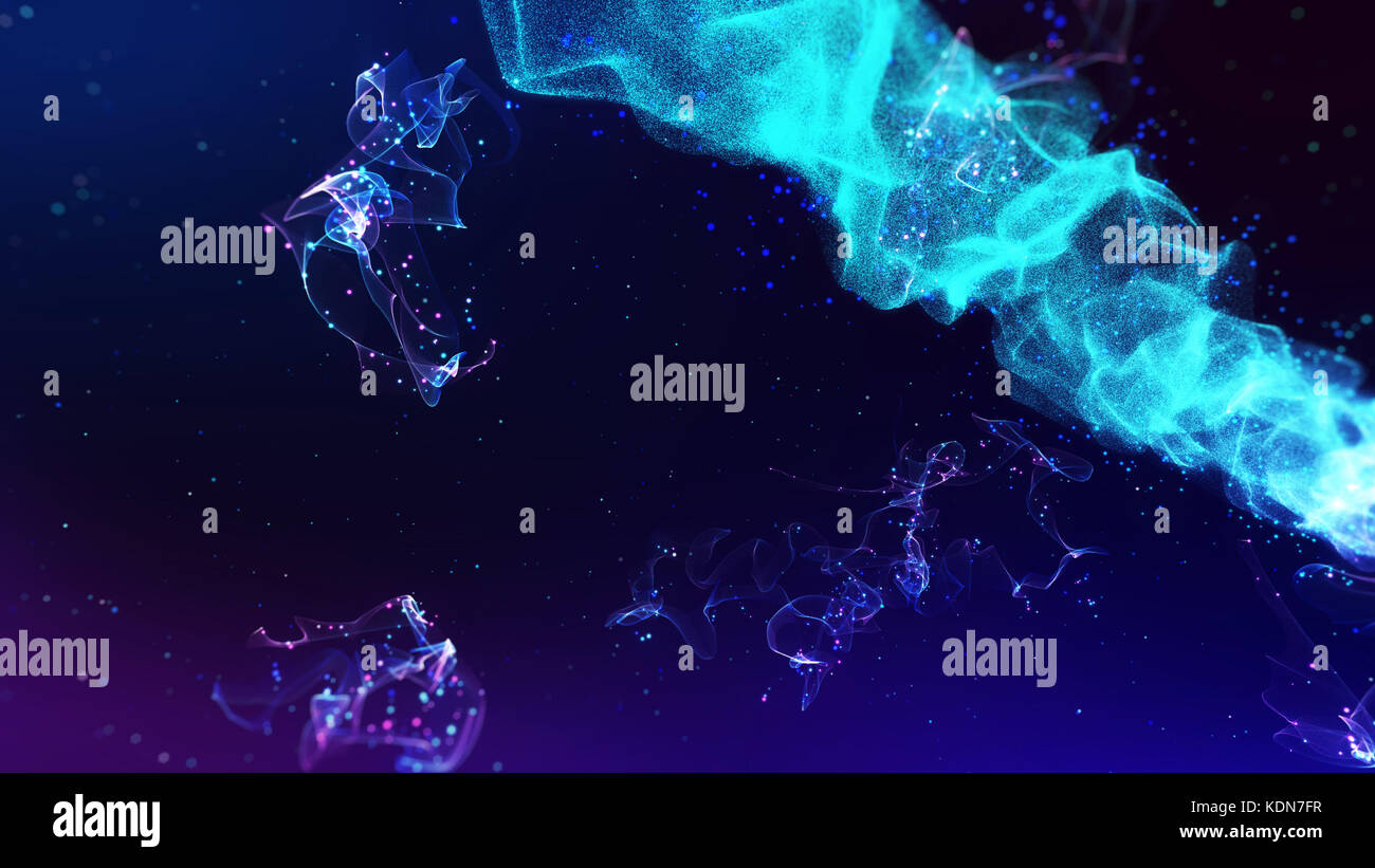 Particular Space Scene Stock Photo - Alamy