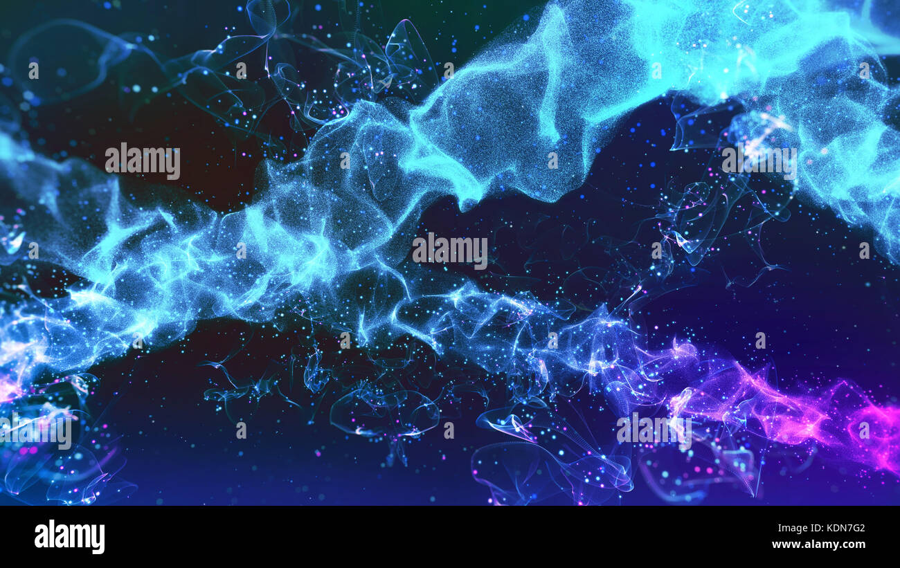 Particular Space Scene Stock Photo - Alamy