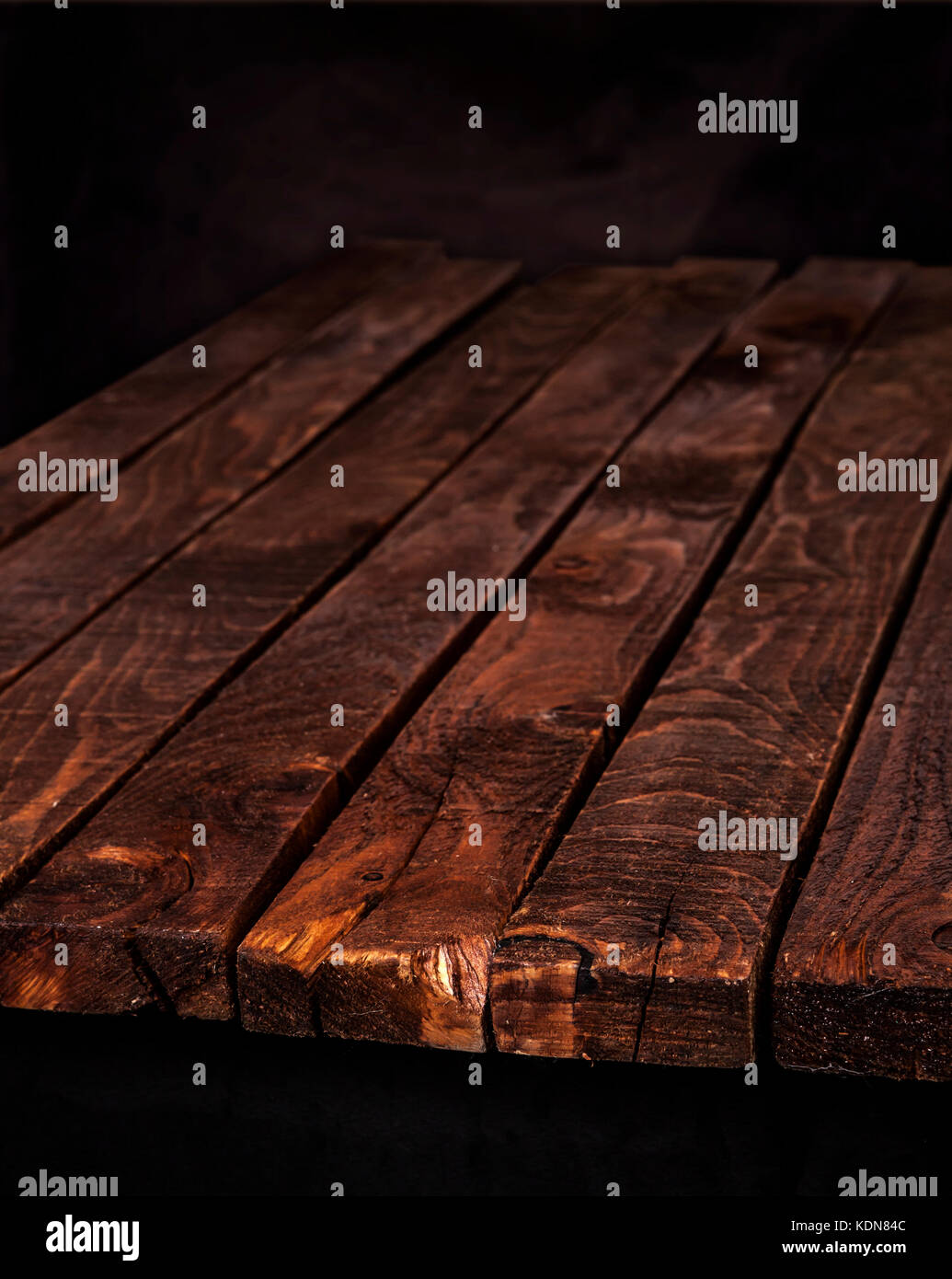 Dark Wood Table Background