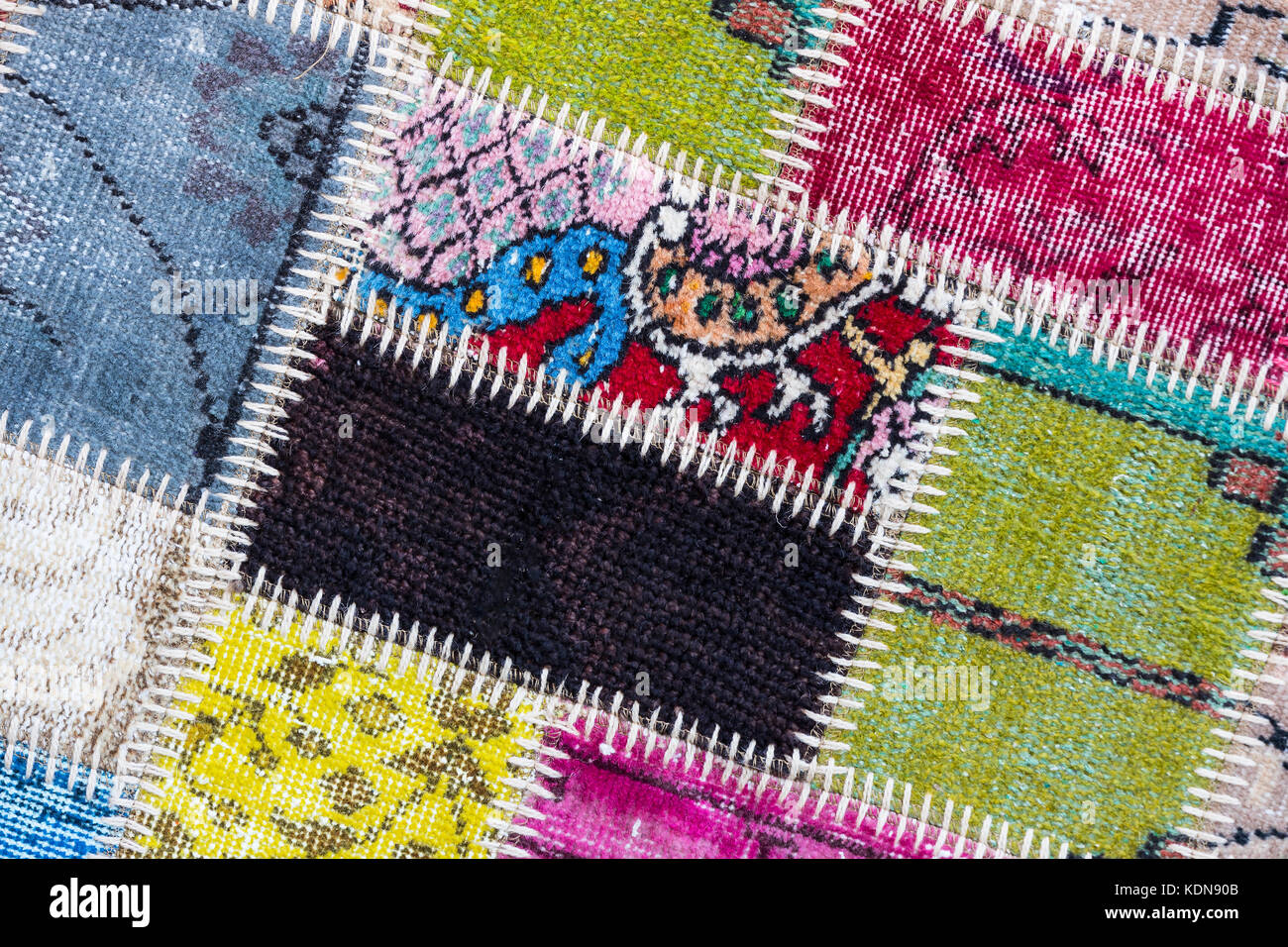 Texture of a piece of old carpet Stock Photo - Alamy