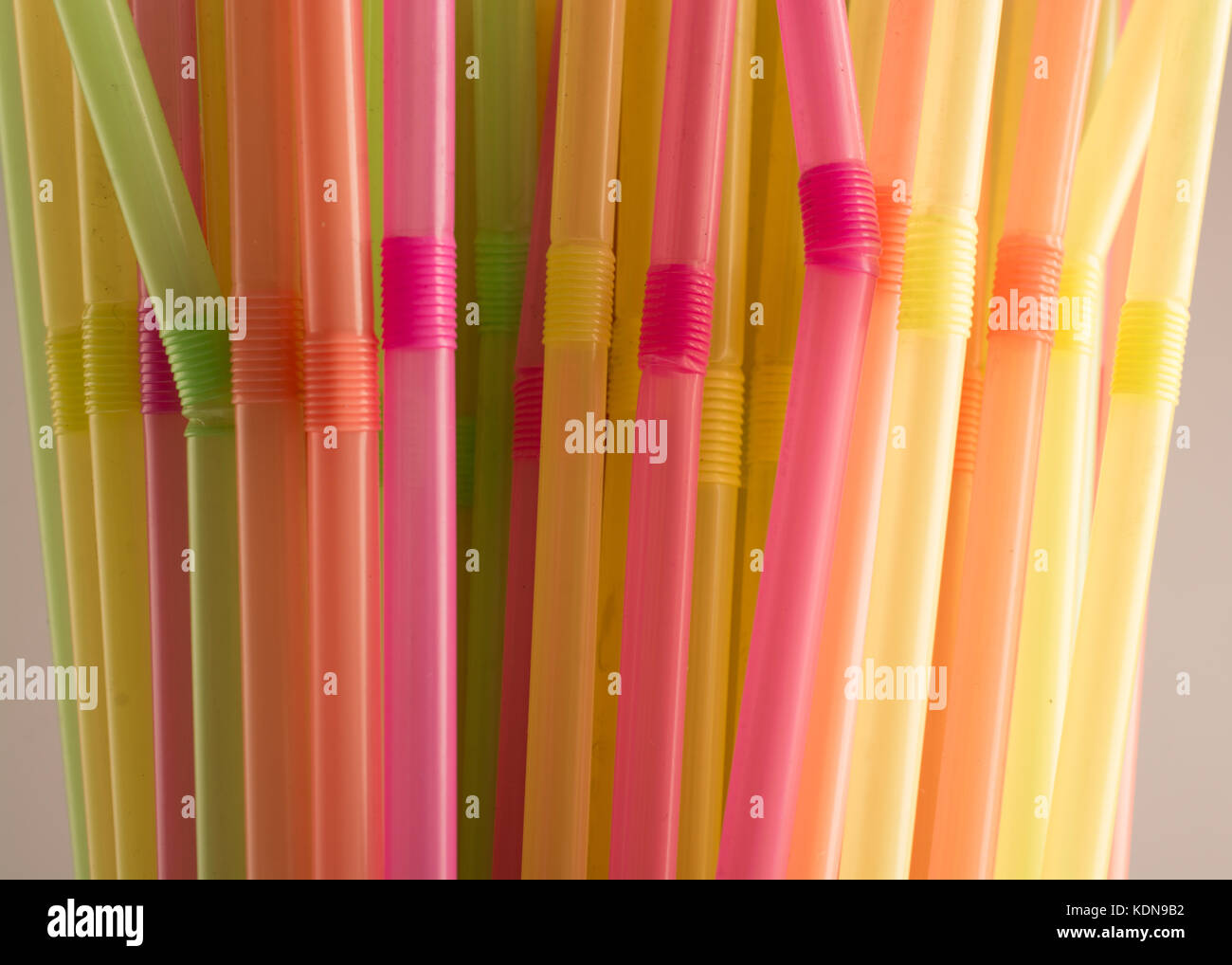 Bunch of drinking straws Stock Photo - Alamy