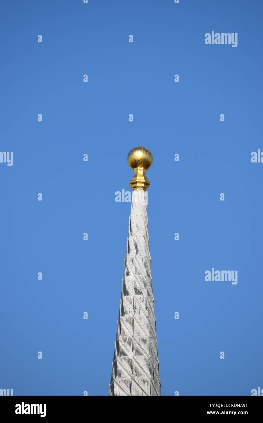 Gold Topped Pinacle Stock Photo - Alamy