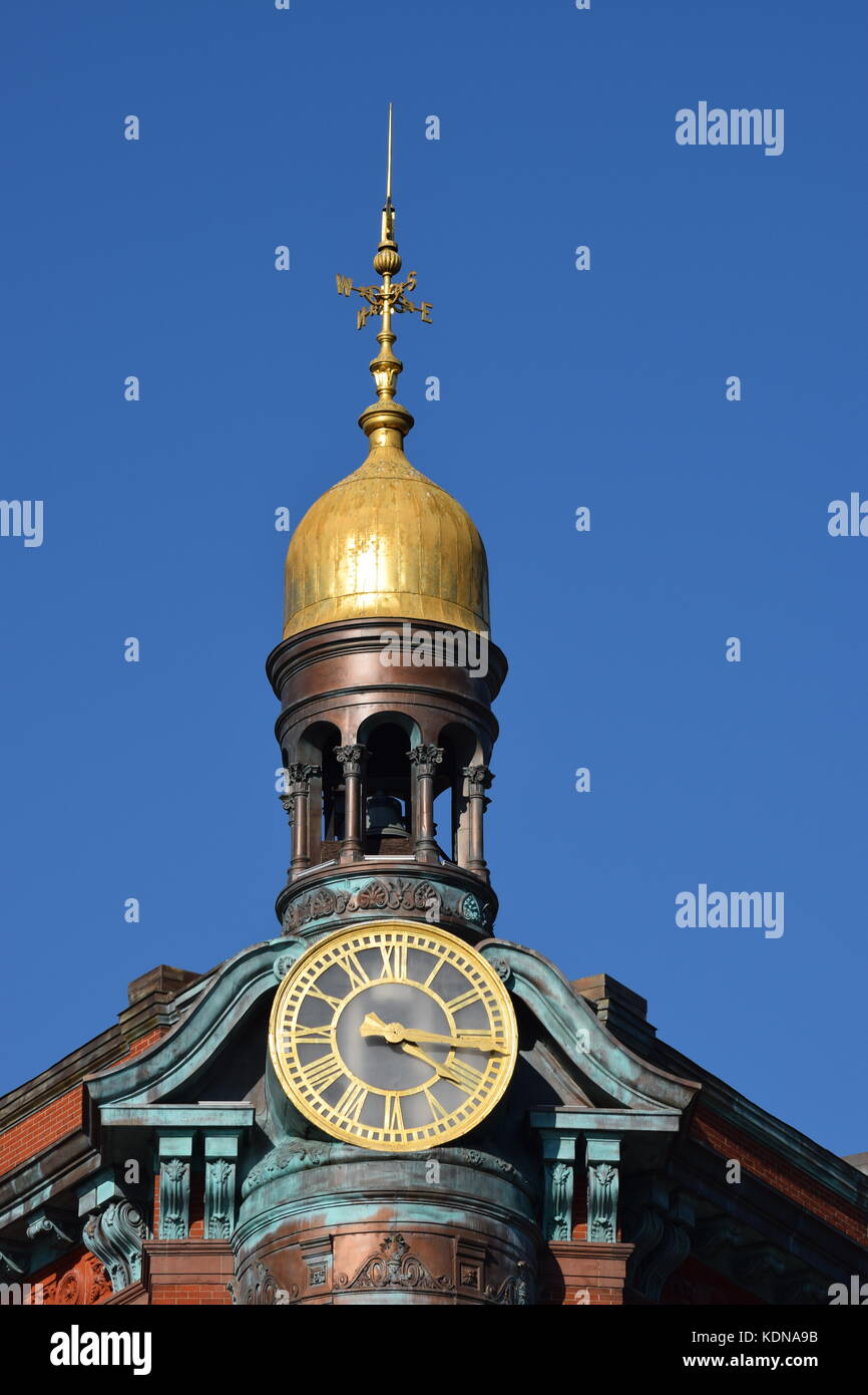 Classic Clock Tower Stock Photo - Alamy