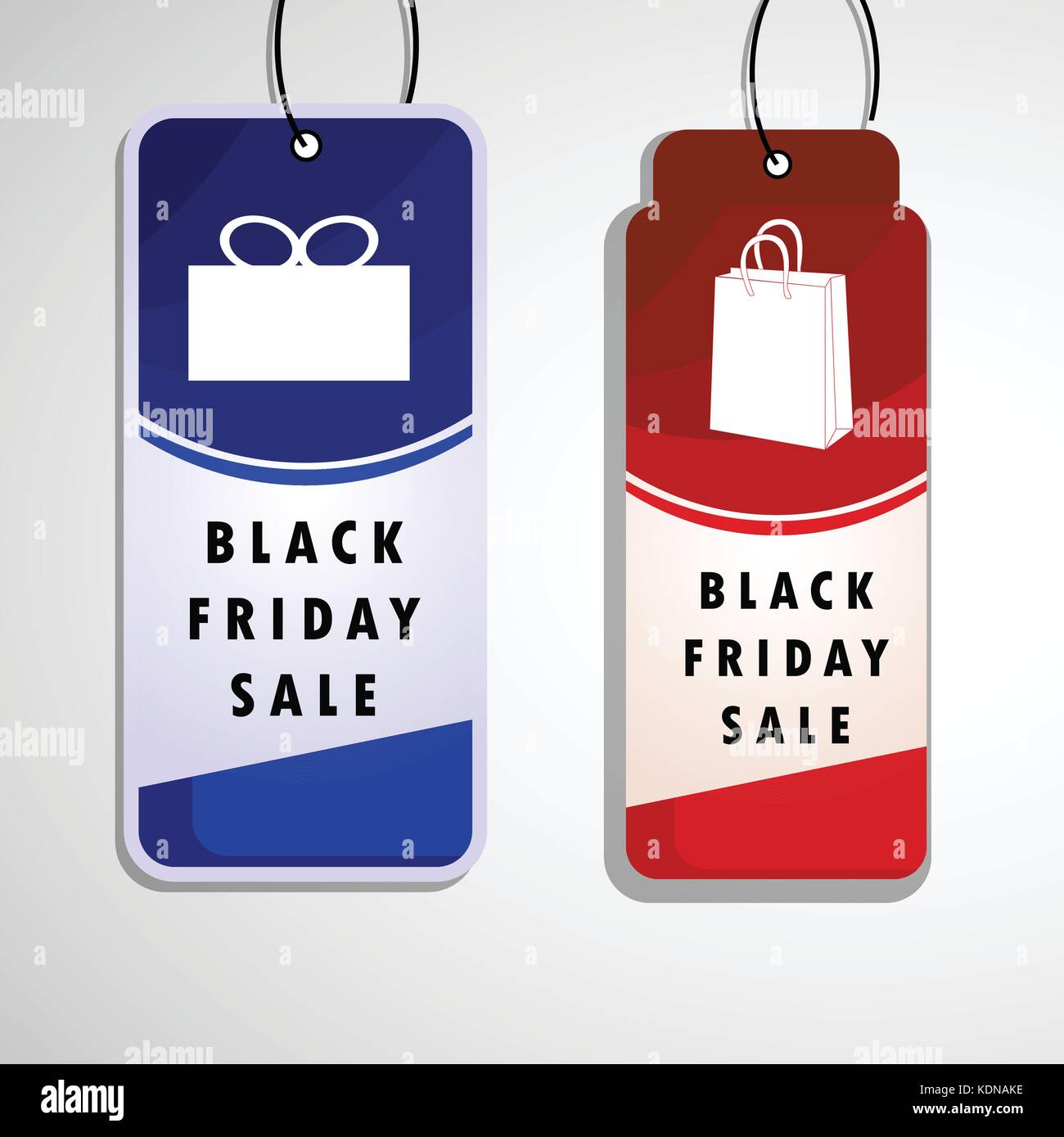 illustration of elements of black friday background Stock Vector Image ...