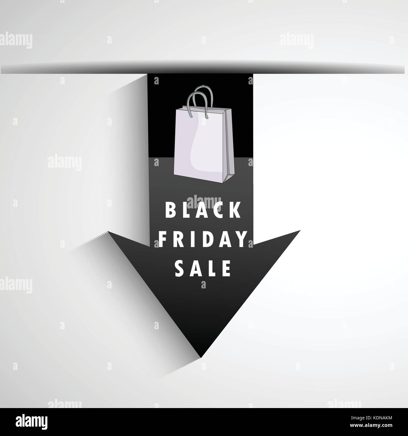 illustration of elements of black friday background Stock Vector Image ...