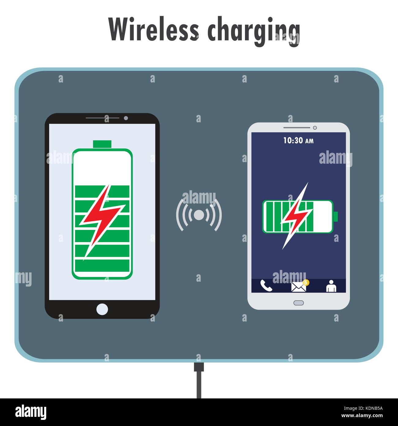 Standard charger Stock Vector Images - Alamy