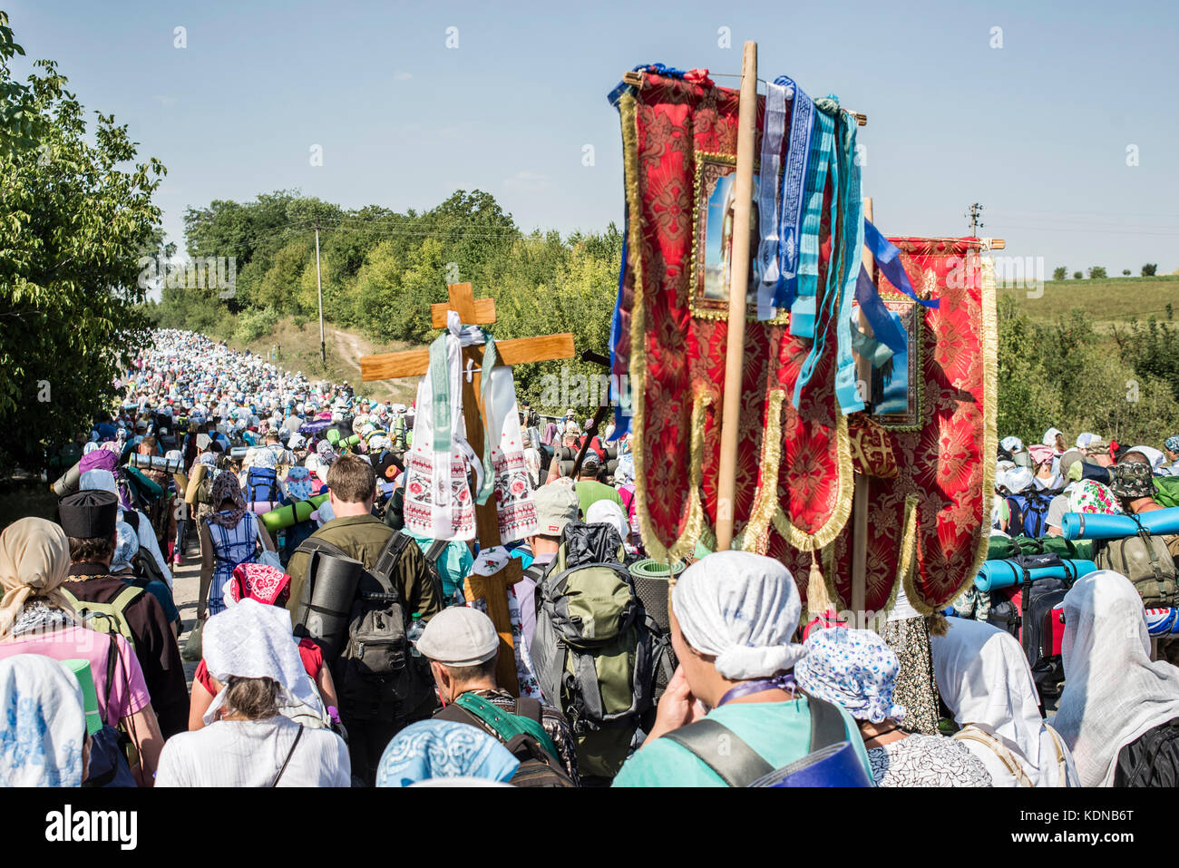 Cross Procession from Kamianets-Podilsky to the Holy Dormition Pochaev ...