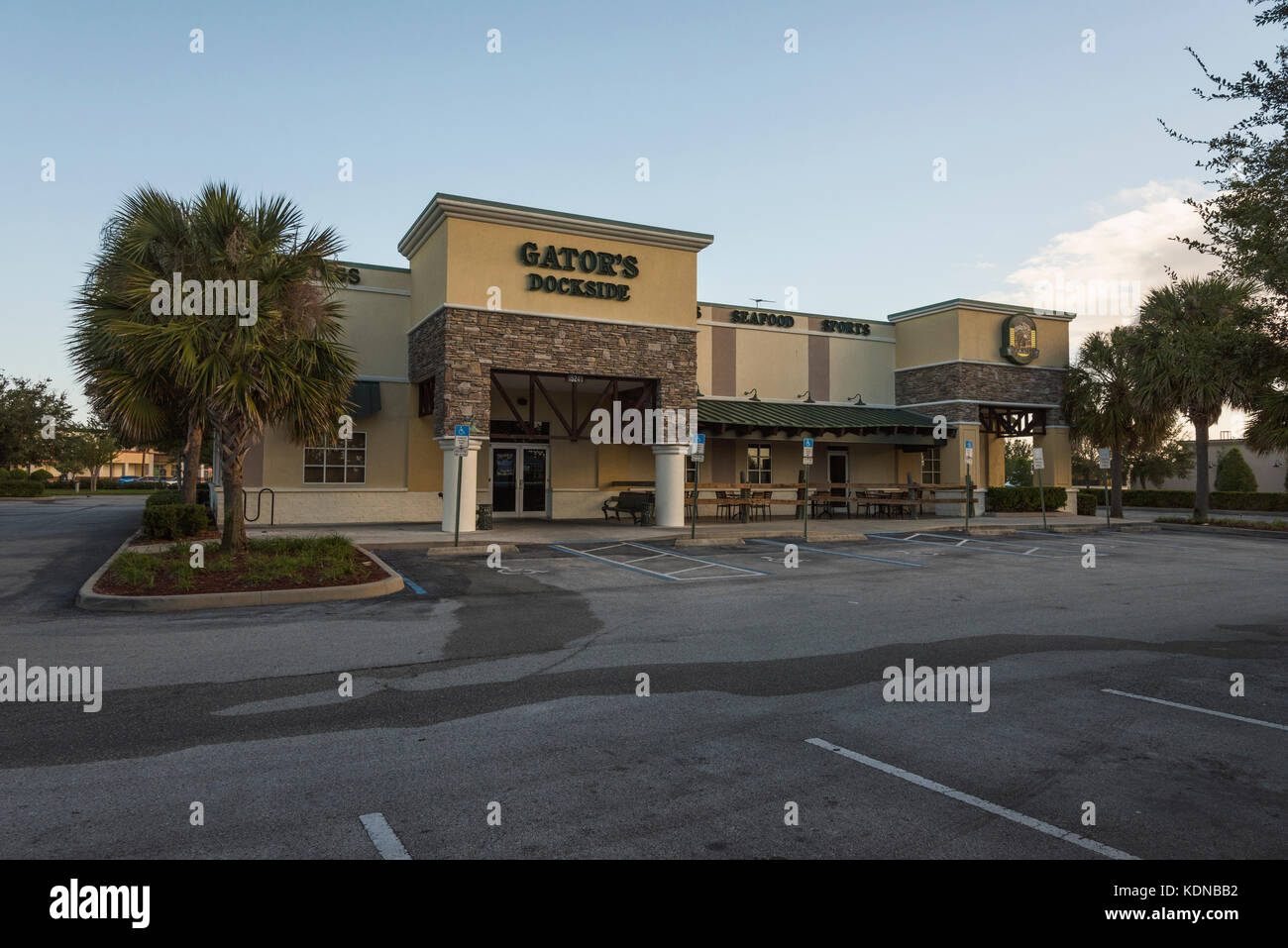 Gator's Dockside Restaurant located in Eustis, Florida USA Stock Photo ...