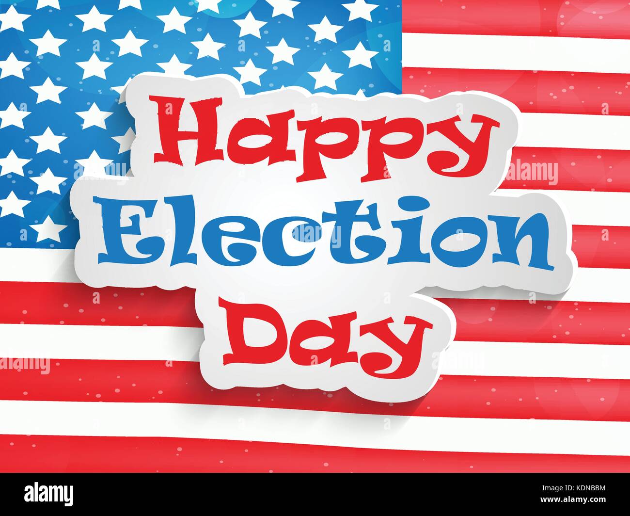 illustration of elements of election day background Stock Vector Image ...